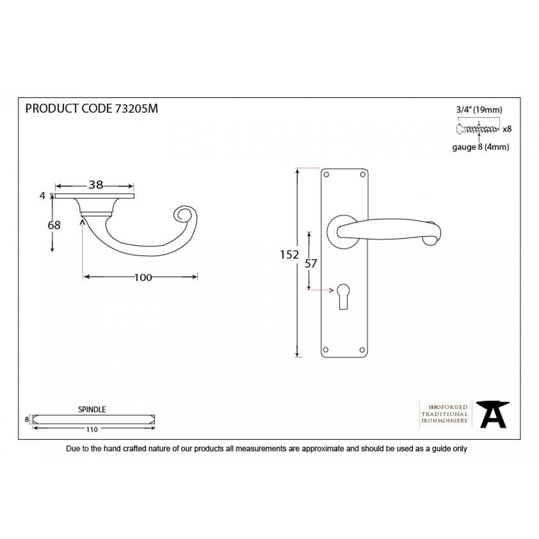 MF Lock Lever Set - Locks Doors and Windows
