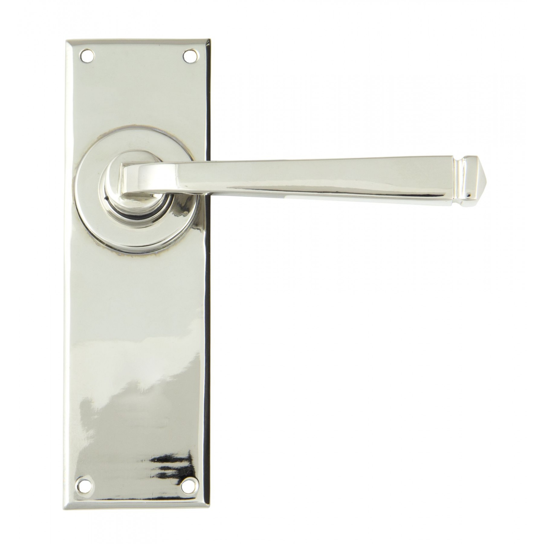 Avon Latch Lever Set Black - Locks Doors and Windows